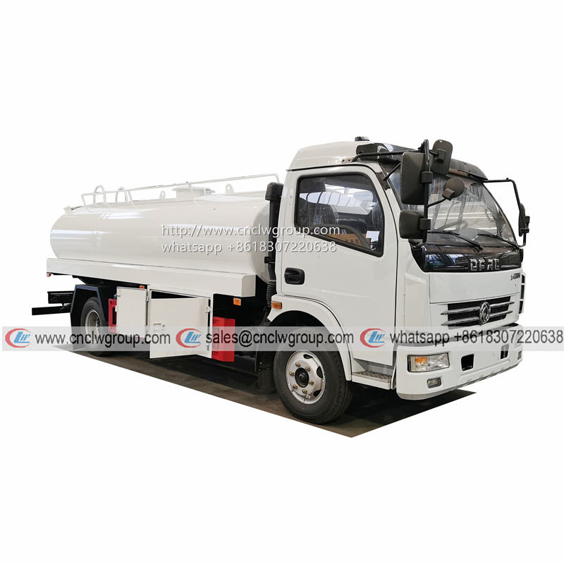 DFAC Cheap price 7cbm Bulk Potable Water Can Trucks Stainless Steel ...