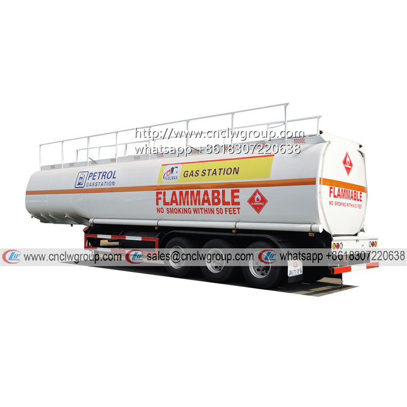 ISO Standard 50000 liter Petrol Fuel Tanker Diesel Tank Semi Trailer